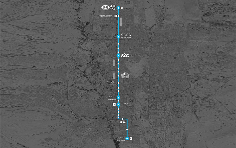 Riyadh Metro Advertising | Smart Transit OOH | Al Arabia